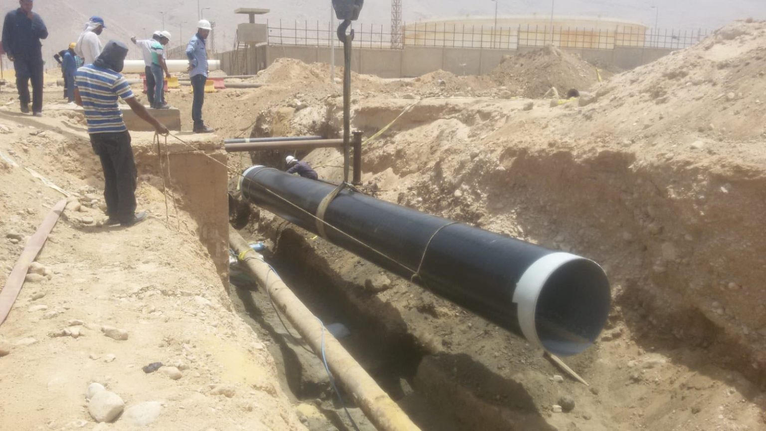PIPING WORKS – Port Said for Engineering works & Naval Constructions Co.